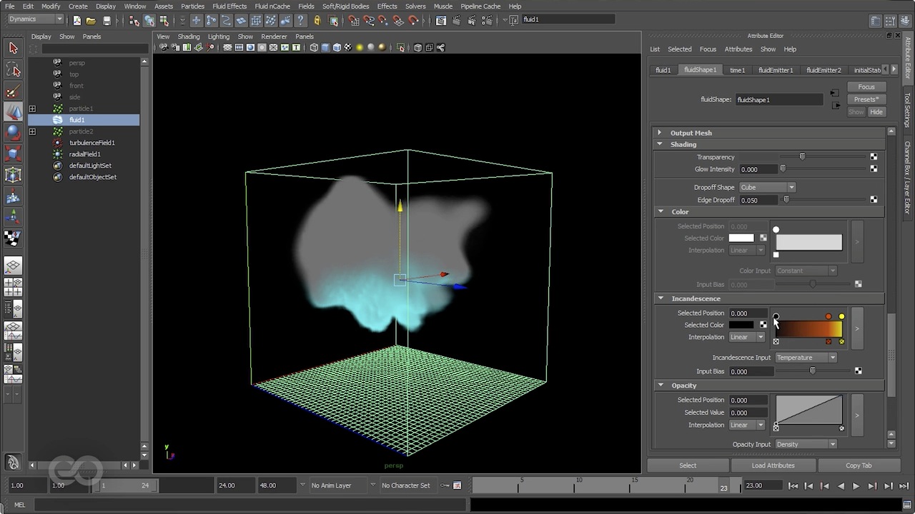 流体エフェクトを学ぶ！！Maya Fluidのチュートリアル！！ | CG GEEKS