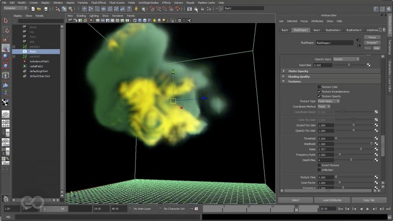 流体エフェクトを学ぶ！！Maya Fluidのチュートリアル！！ | CG GEEKS