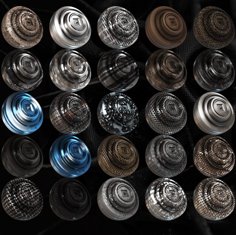 AEで本気の金属感を！！Element 3D V2専用マテリアル集「VFXER Pro Metals」！！ | CG GEEKS