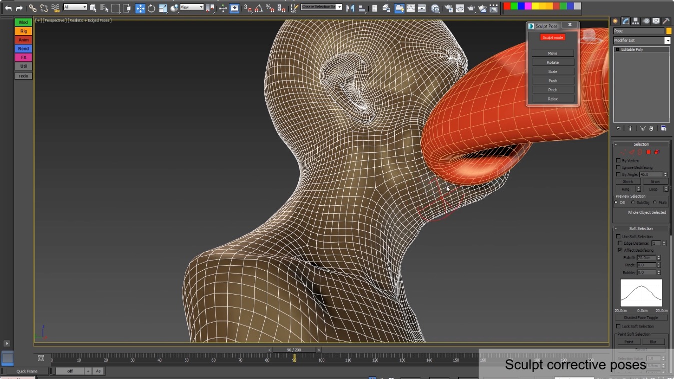 “スカルプト”でアニメーションを創る！！3dsMaxスクリプト「OverMorpher World Space」！！ | CG GEEKS