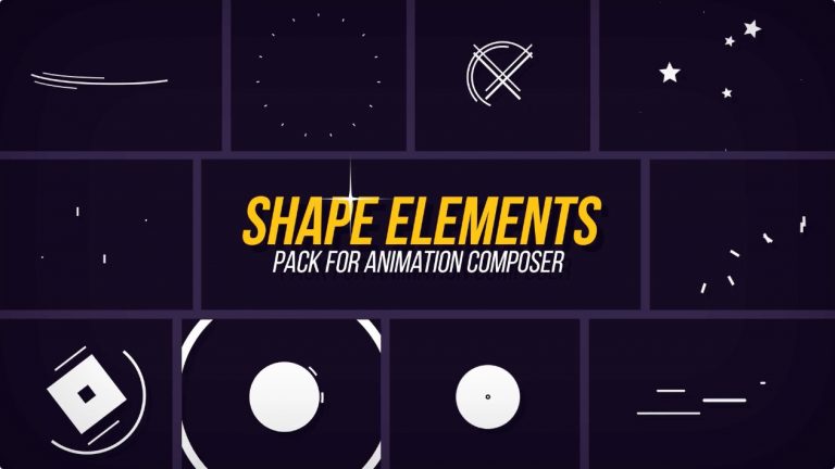 シェイプアニメ系の決定版！！798種類のシェイプアニメーションを収録したAEプリセット「Shape Elements Pack」！！ | CG GEEKS