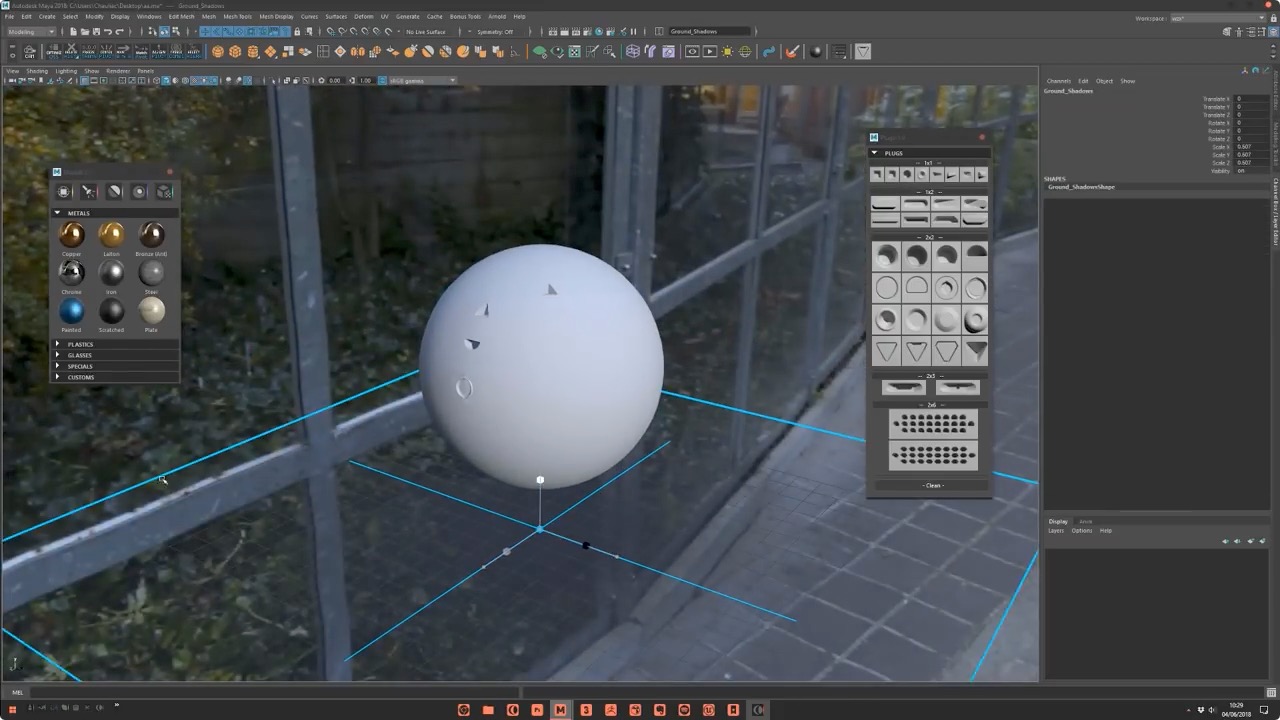 ファンタスティックSi-Fi！！ハードサーフェイスモデリング用Mayaプラグイン「PlugIt for Maya」！！ | CG GEEKS