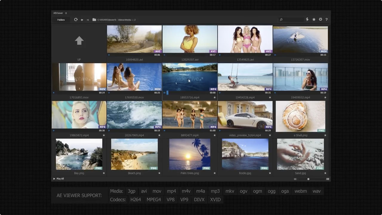 フッテージ等を一発で確認できるAfter Effects用メディアブラウザ「AEViewer」が地味に嬉しい！！ | CG GEEKS